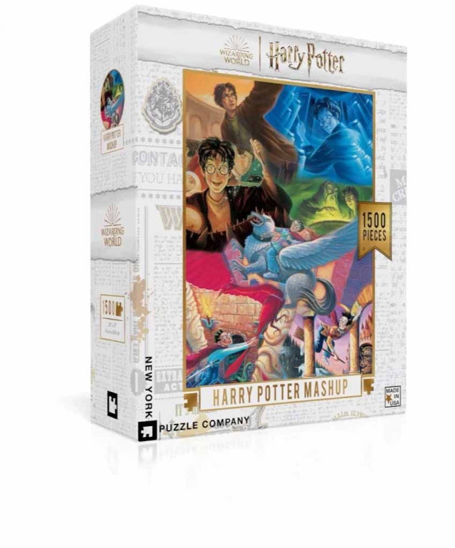 New York Puzzle Company Puzzel Harry Potter Mashup - 1500 stukjes ...